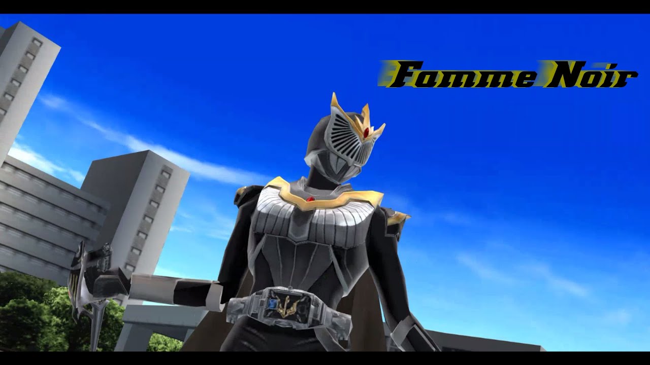 Femme Noir (Siren Noir) - MOD Kamen Rider Super Climax Heroes - YouTube