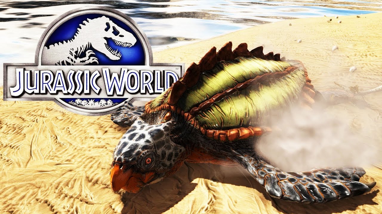 TORTUGA DINOSAURIO GIGANTE! NUEVOS DINOSAURIOS JURASSIC WORLD 2 ARK ...