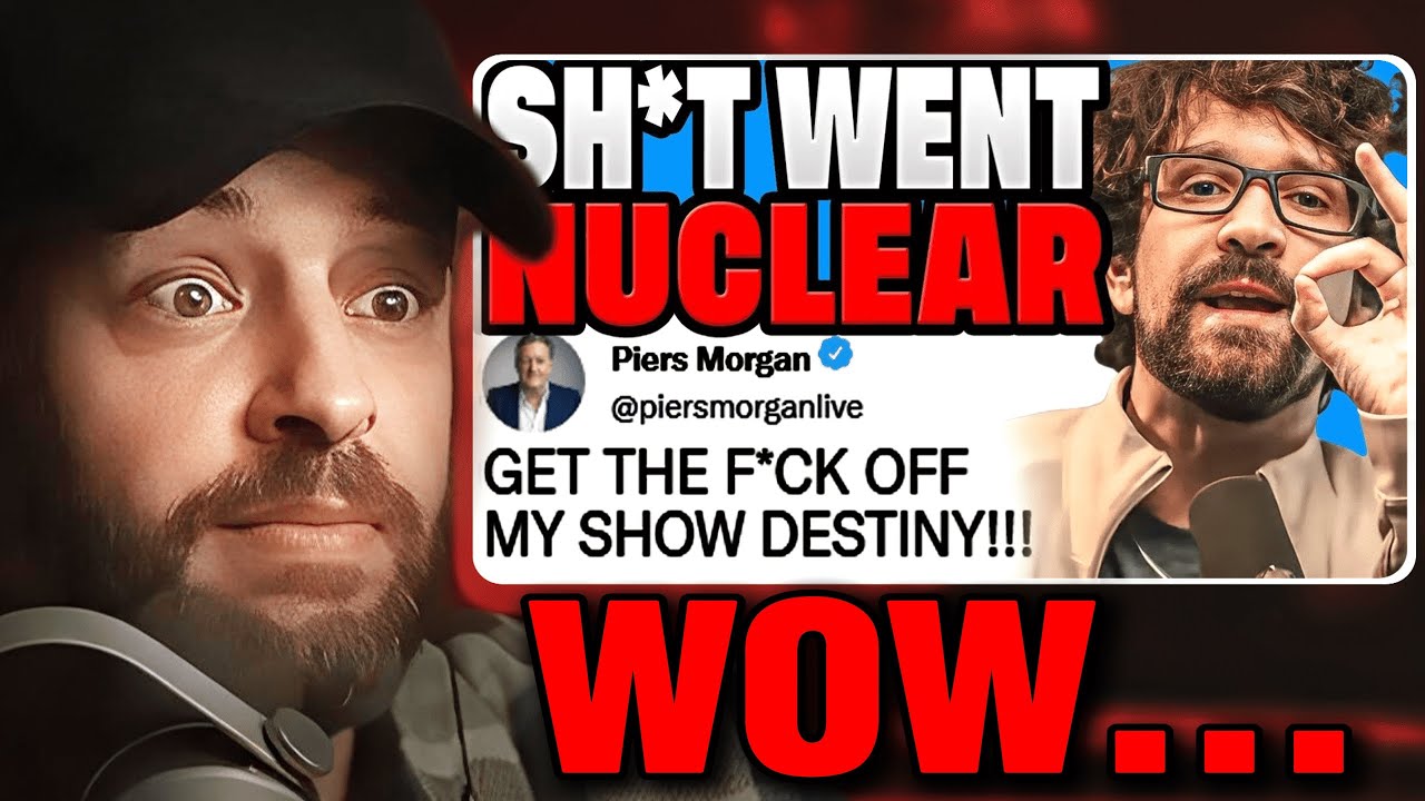 When Destiny had a meltdown on Pierce Morgan | Andrew Wilson - YouTube