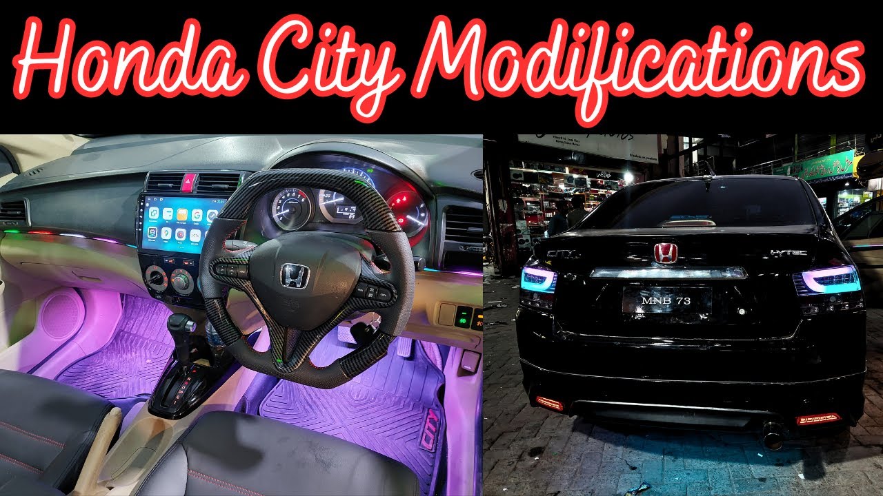 Honda City Modified in Pakistan | Honda City 2018 Modified | Honda City ...