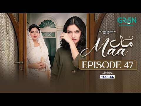 Maa Episode 47 (Subtitles) 31st March 2026 | Digitally Presented by VGO Tel Pakistan | Green TV