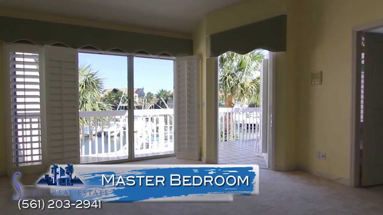 Jupiter Harbour Waterfront Townhome $829,000 - YouTube