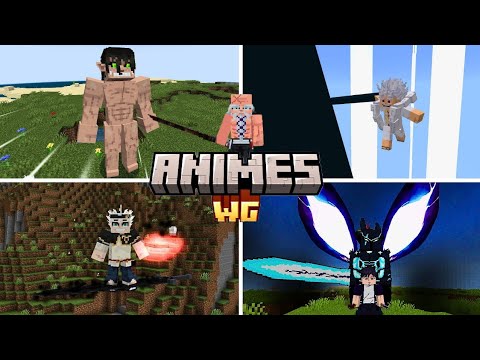 “The Best Minecraft Anime Mod You’ve NEVER Seen! 🔥 (Animes WG)” Anime ...
