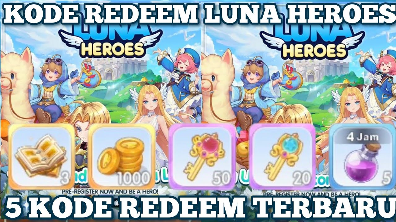 Kode Redeem Luna Heroes 2024 ! Gift Code Luna Heroes Terbaru Hari Ini - YouTube
