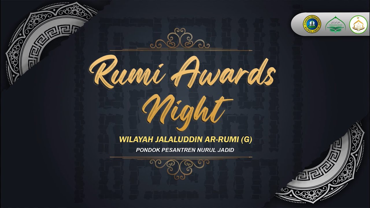 RUMI AWARDS NIGHT (WIL JALALUDIN AR-RUMI (G)) - YouTube