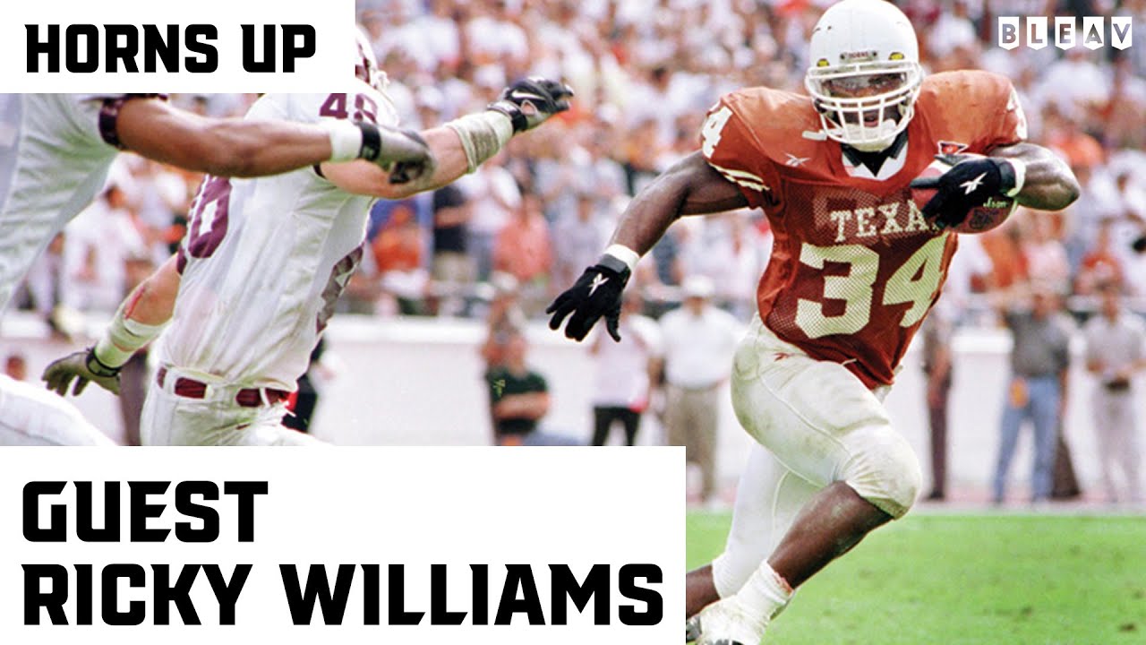 Ricky Williams Guests To Talk Texas Football - YouTube