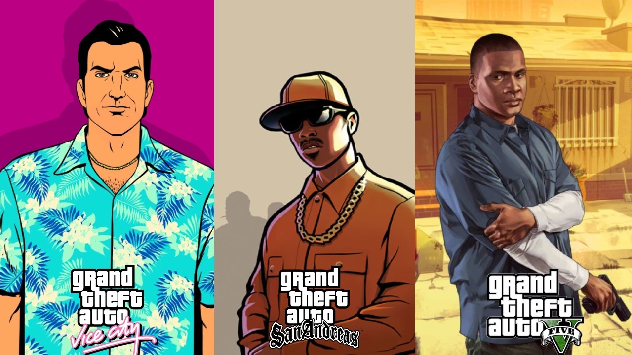 ALL Protagonists in GTA GAMES! - YouTube