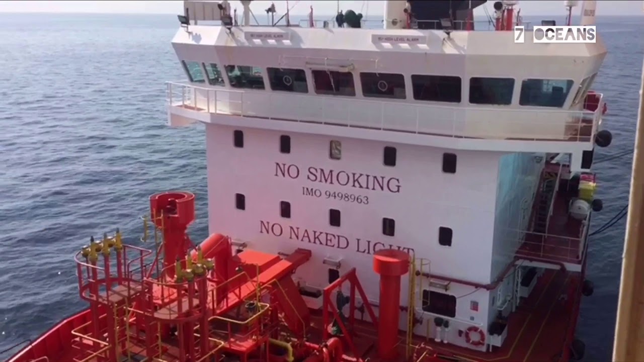 How to fill fuel in big ships/ഷിപ്പിൽ ഇന്ധനം നിറക്കുന്നത് എങ്ങനെയെന്ന് ...