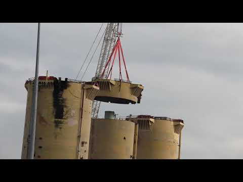 Hutton Tension Leg Platform... Messiah Decommissioning - YouTube