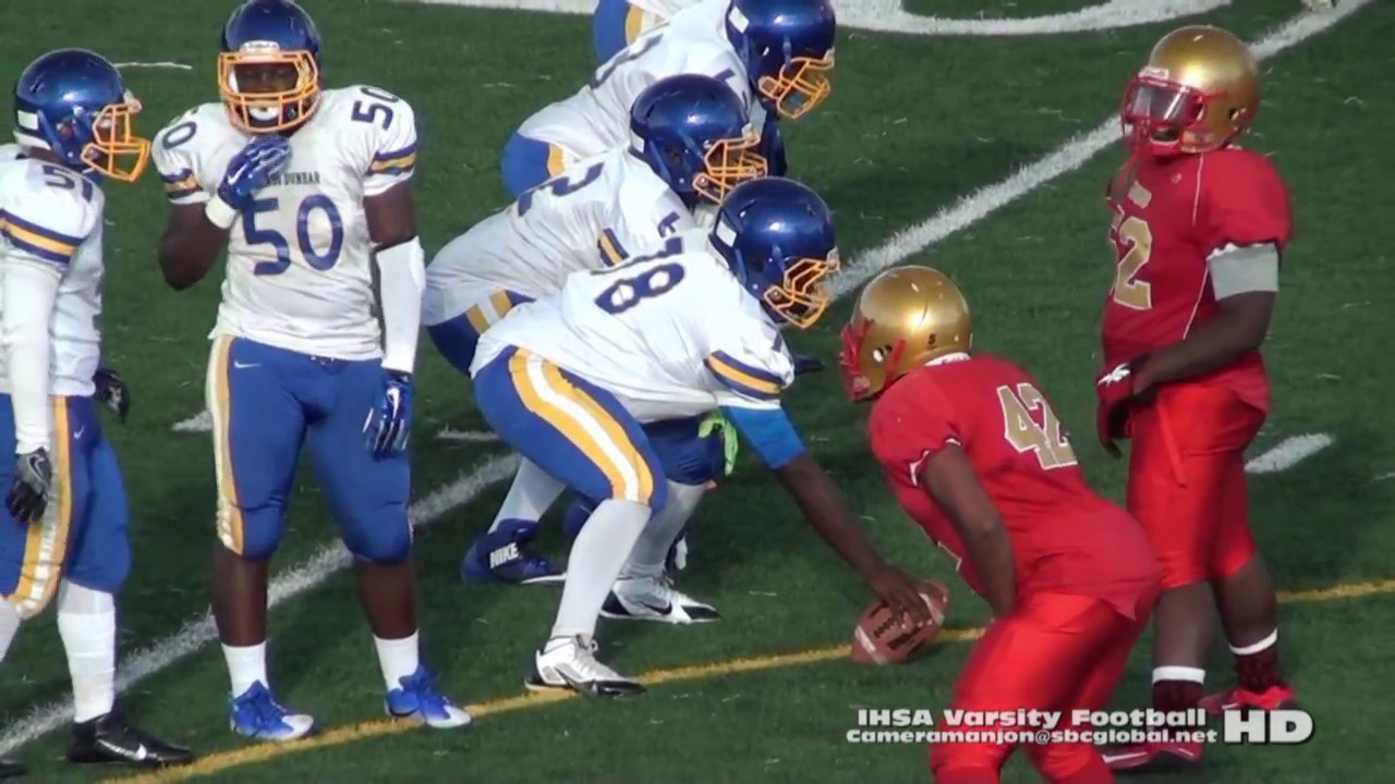3] Dunbar Mightymen@Urban Prep Englewood Varsity Football Lions3 '16 ...