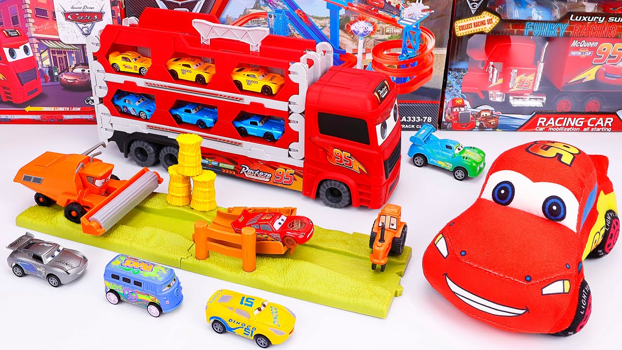 Disney Pixar Cars Unboxing Review | Lightning McQueen | Disney Pixar ...