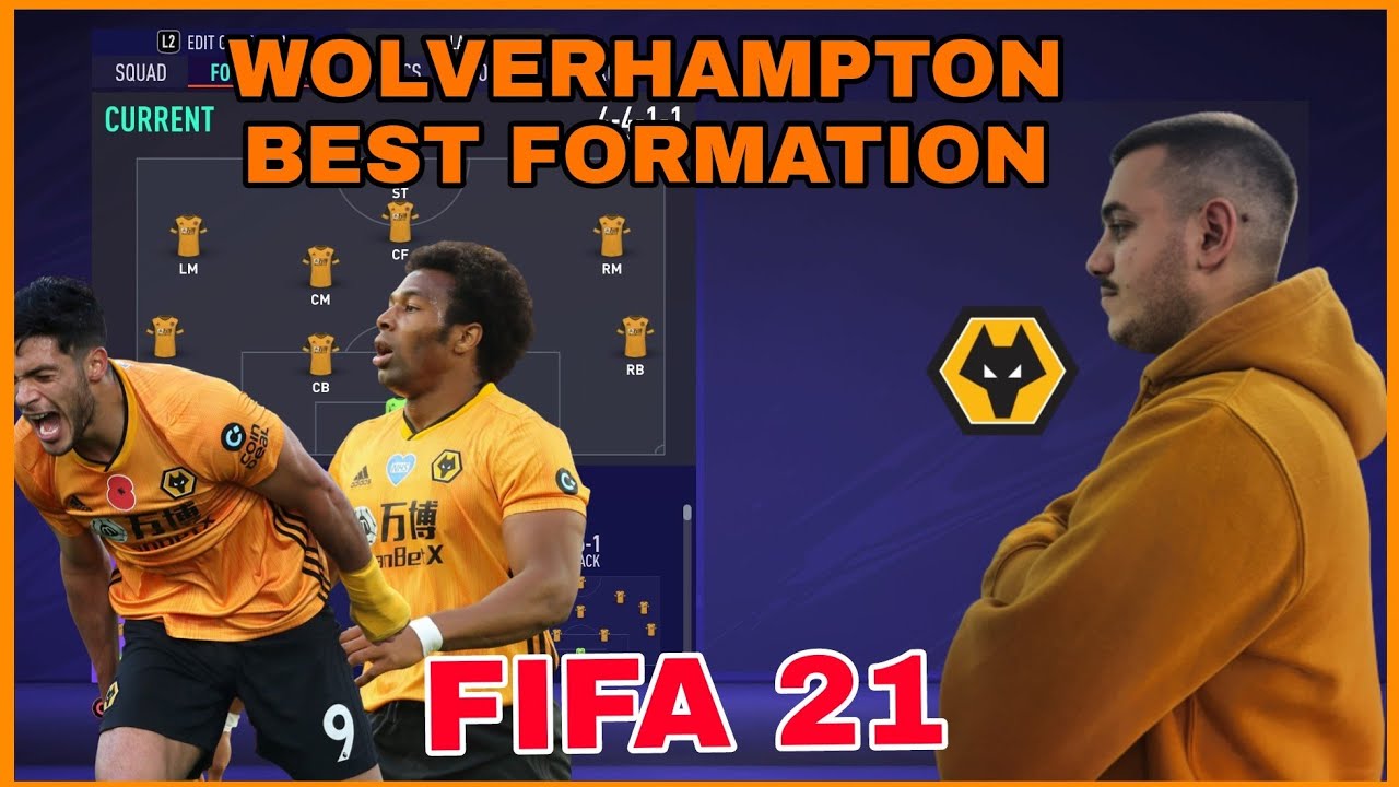 WOLVERHAMPTON (WOLVES) - BEST FORMATION, CUSTOM TACTICS & PLAYER ...
