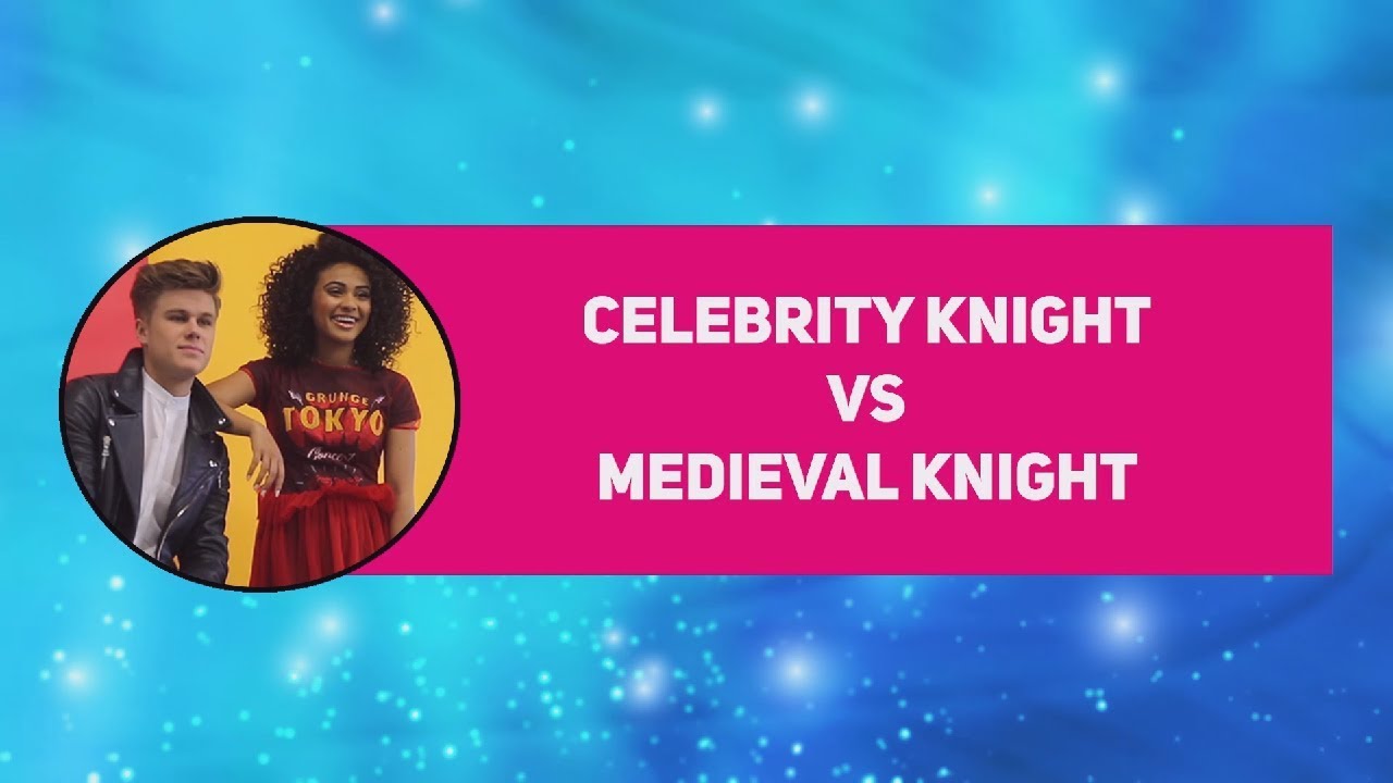 Celebrity Knight VS. Medieval Knight with Owen Joyner and Daniella ...