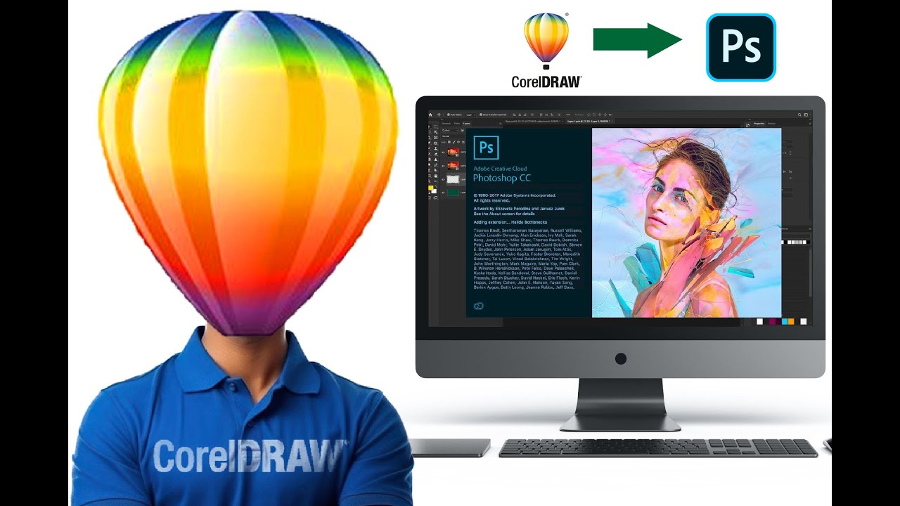 Corel User - New to Photoshop - Learn the Basics - YouTube