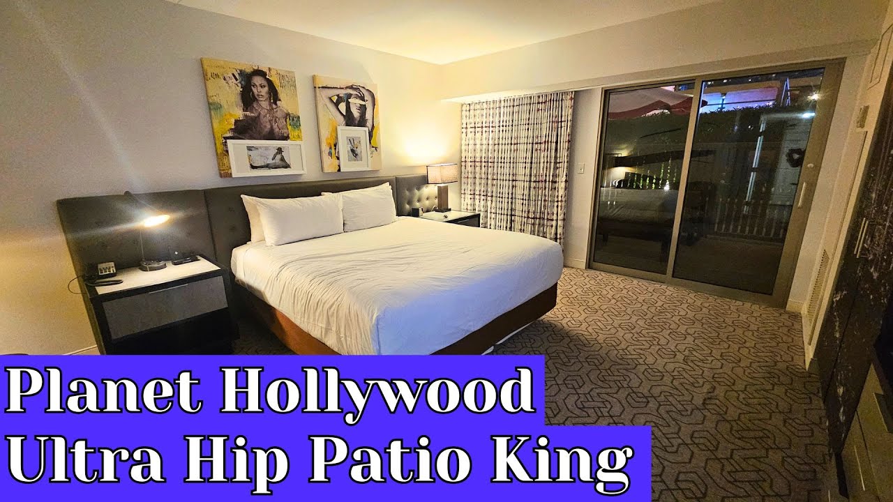 Planet Hollywood Las Vegas - Ultra Hip Patio King *New Room* - YouTube