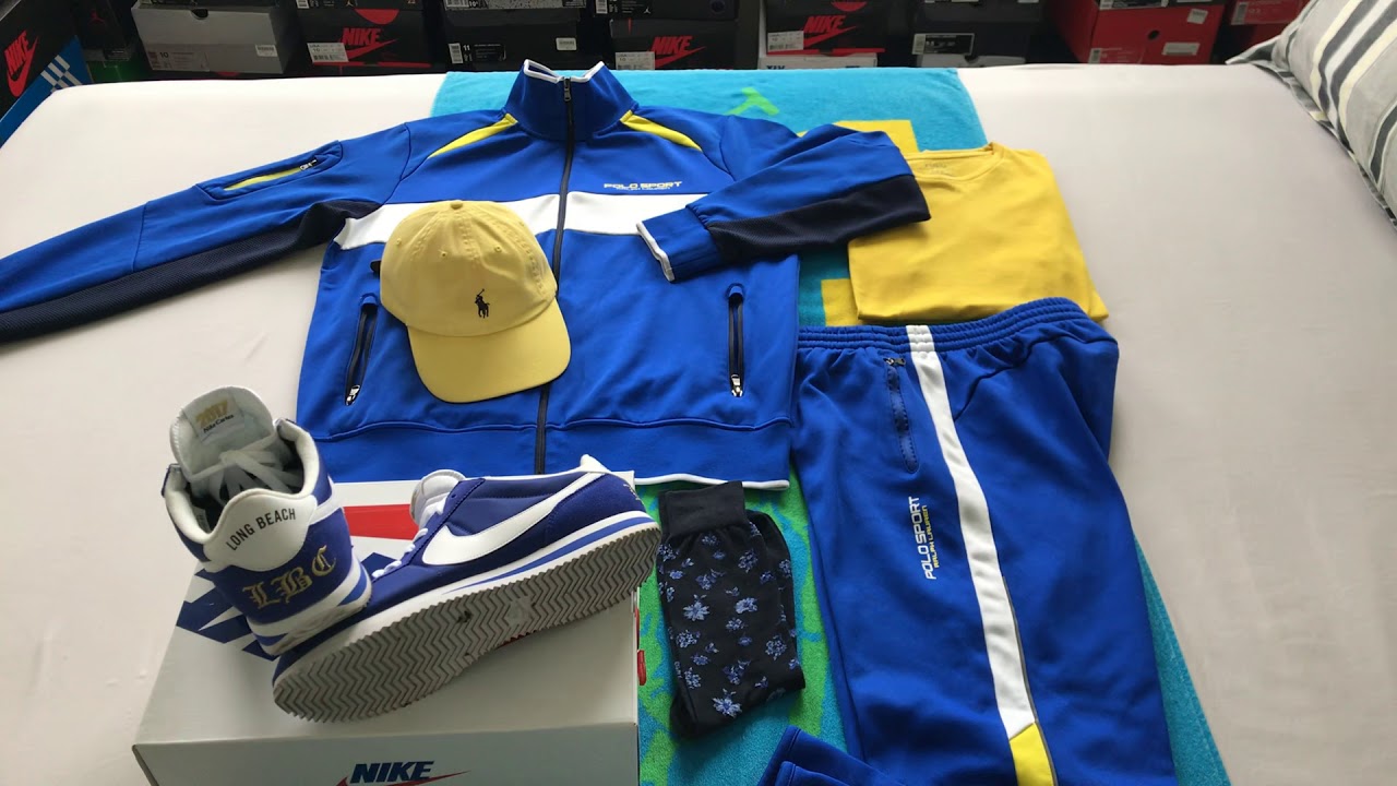 OutfitOfTheDay - Another Polo Sport Tracksuit & Cortez - YouTube