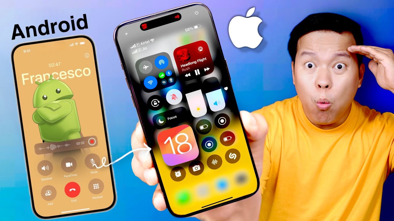 Apple New iOS 18 Killed Android ?? - YouTube