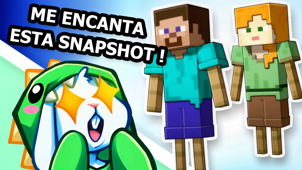 CONTER reacciona a MANIQUÍES 👉 Snapshot 25w36a Minecraft 1.21.9 - YouTube