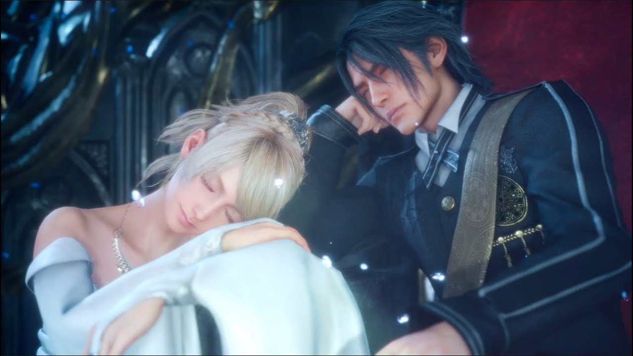 Noctis & Lunafreya Royal Wedding (Ending Cutscene) - FINAL FANTASY XV ...