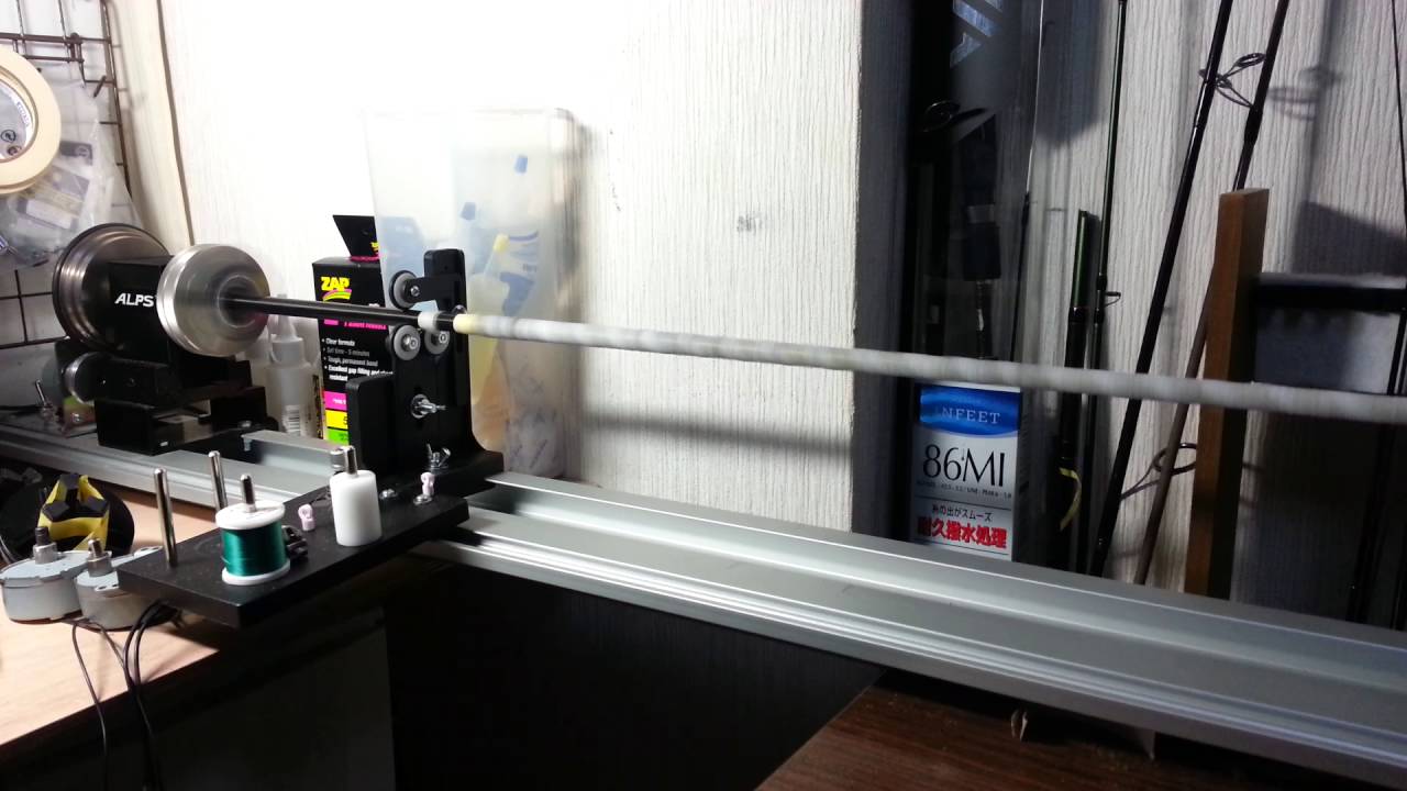 ALPS Upgrade Aluminum Chuck power wrapping machine 2 - YouTube