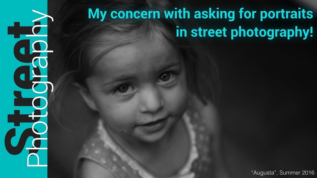 My concern with asking for portraits in street photography - YouTube