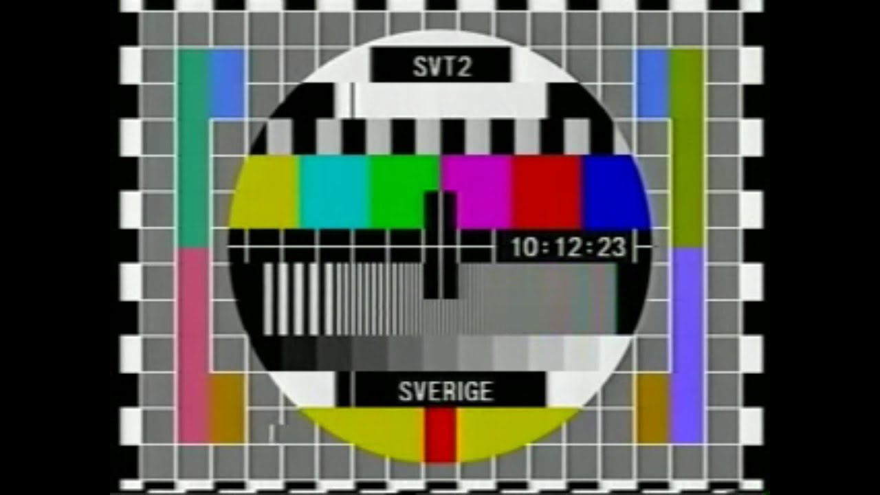 SVT2 testbild 2000 (Sweden) - YouTube
