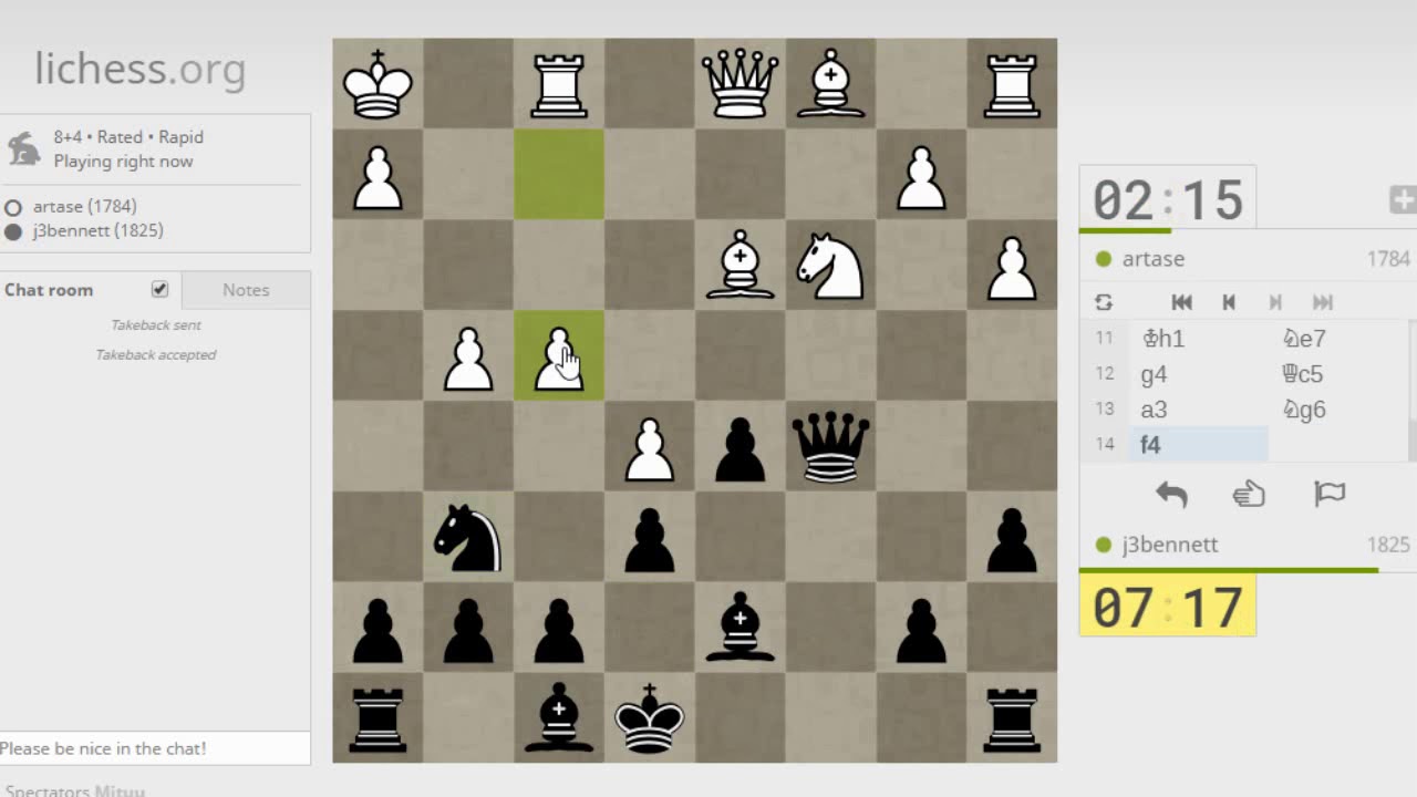 Blitz chess with live commentary #869: French defense - Milner-Barry ...