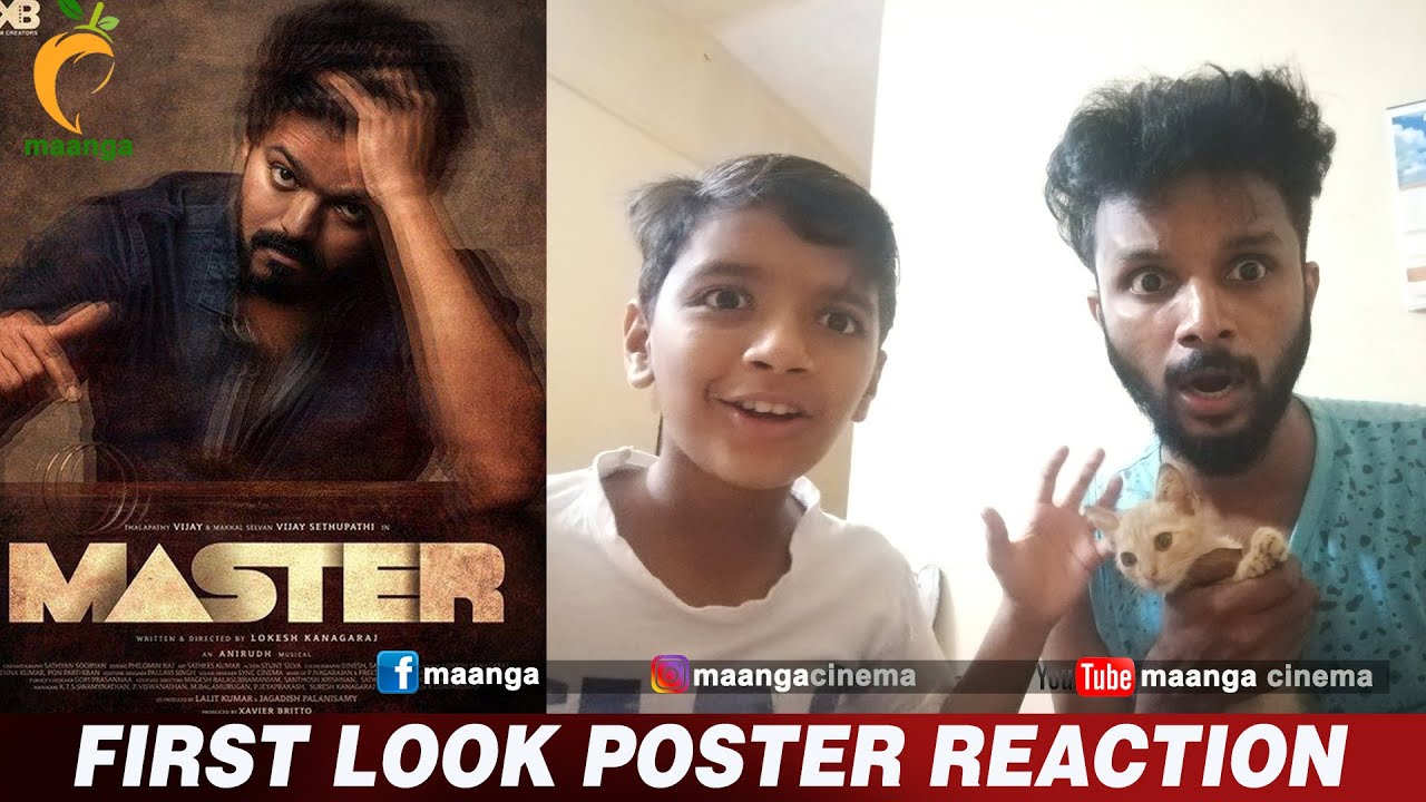 MASTER | Thalapathy Vijay 64 | First Look Reaction in Malayalam ...