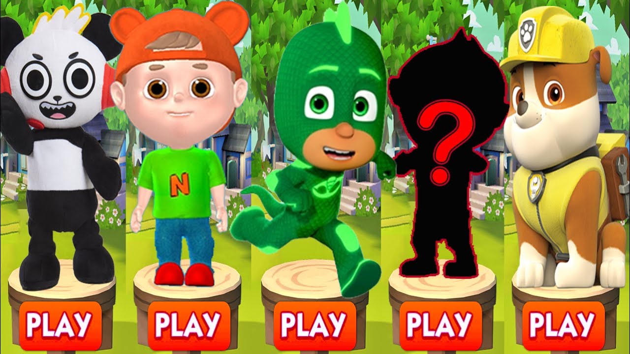 Tag with Ryan Rubble from Paw Patrol vs Pj Masks Gekko vs Vlad and Niki ...
