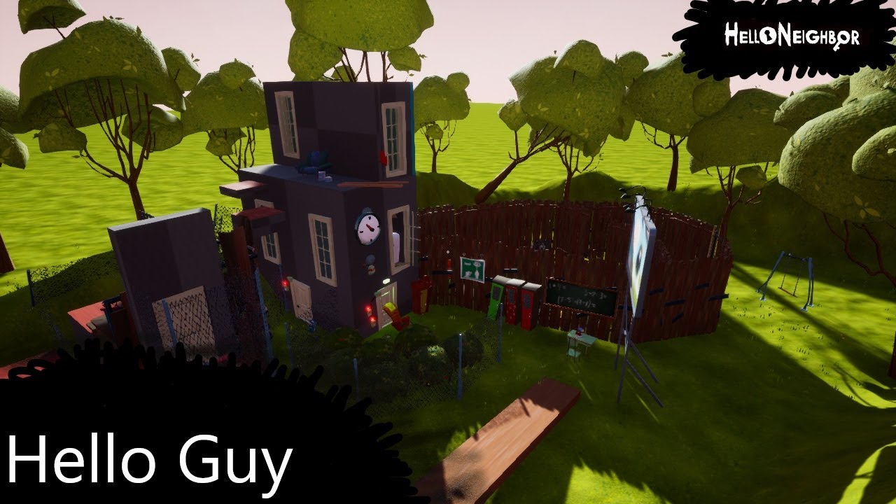 Hello Guy || Hello Neighbor || Hello Mod Kit - YouTube