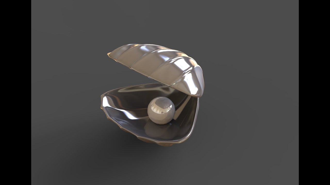 how to model simple seashell in 3d maya for beginner - YouTube