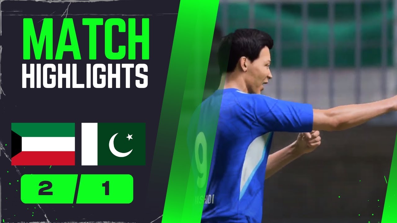 Kuwait vs Pakistan | SAFF Championship | FIFA 23 Gameplay - YouTube