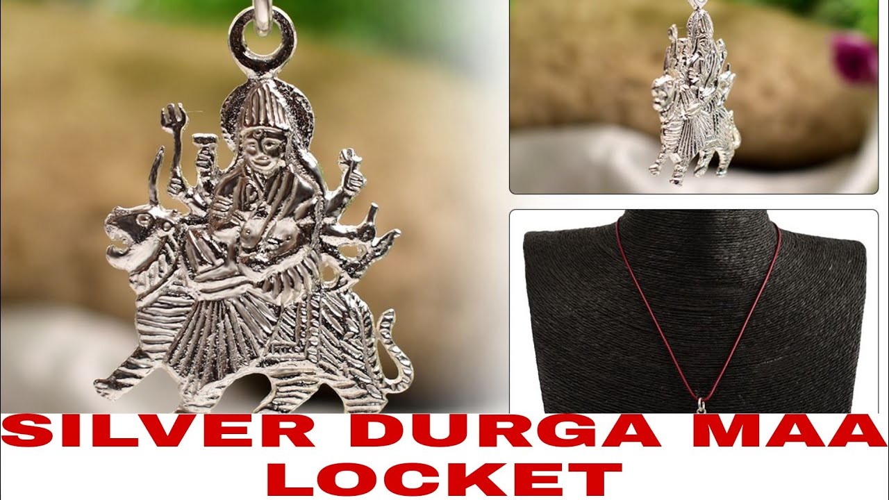 Navratri special,Durga maa locket, नवरात्री के शुभ अवसर पर दुर्गा माता ...