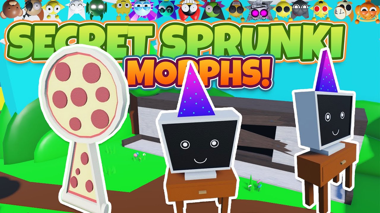 How to get Hidden Mr Fun Computer Morph and Badge in 3D Sprunki RP And Animations - YouTube