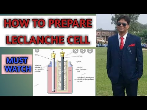 LECLANCHE CELL EXPERIMENT- HOW TO PREPARE LACLANCHE CELL ? - YouTube