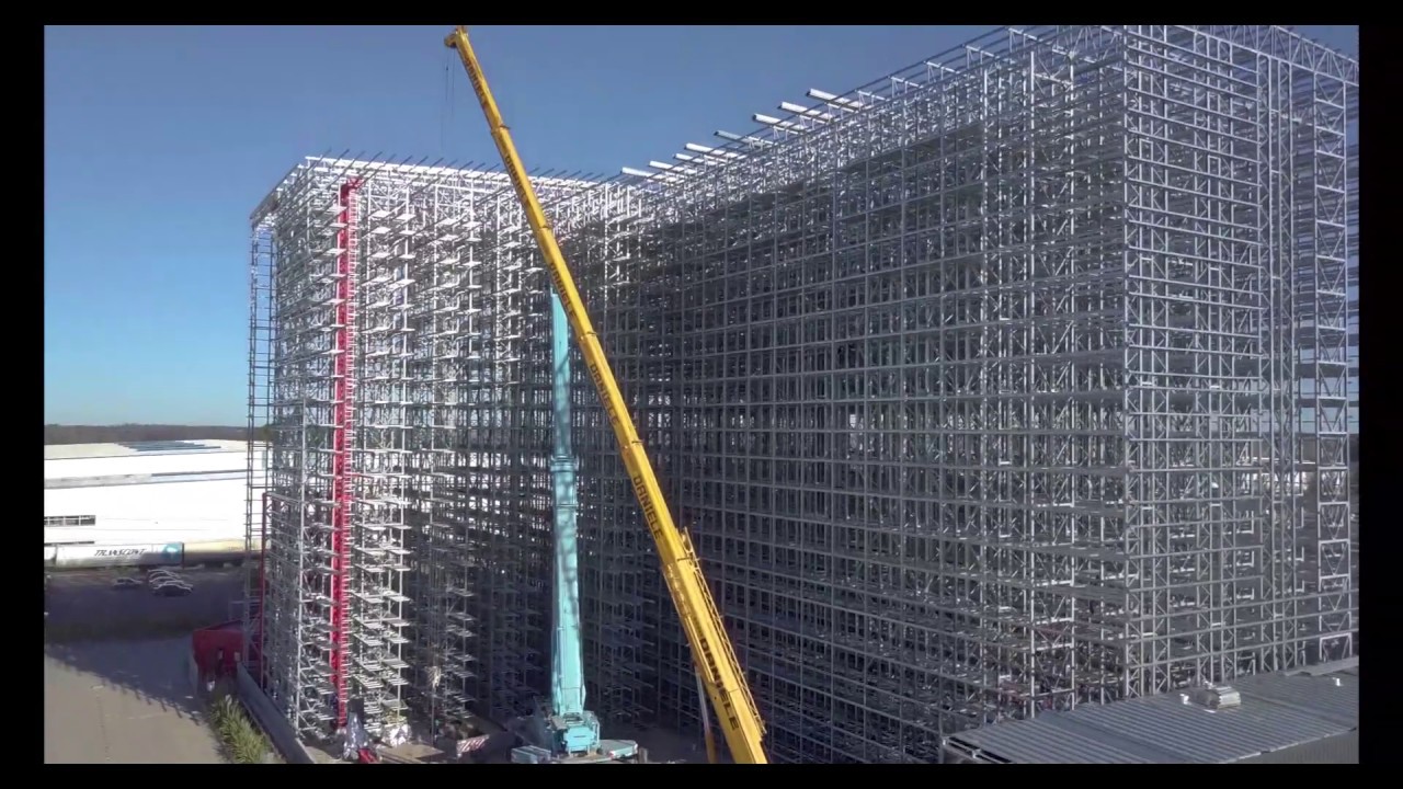 Highest Clad Rack Warehouse in Argentina | AR Racking (Sinteplast) - YouTube