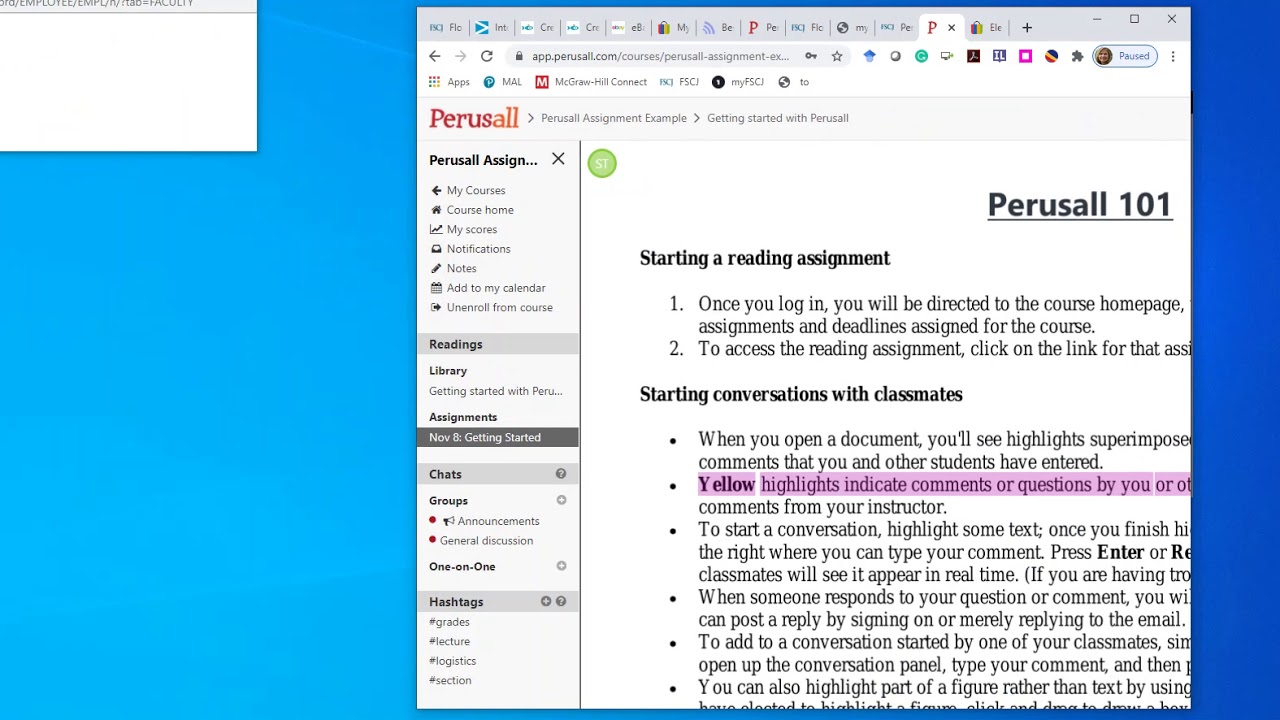 Getting started with Perusall - YouTube
