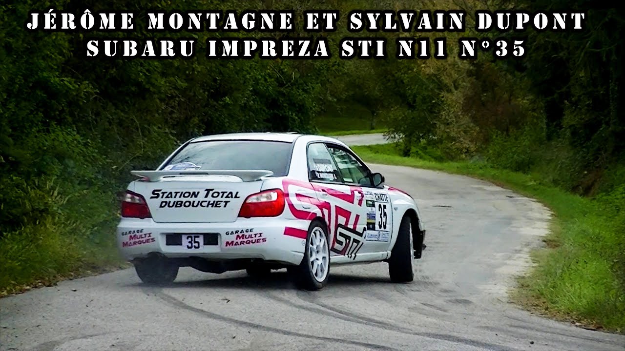 Rallye de la Noix de Grenoble 2023 - Subaru Impreza STI N11 N°35 ...