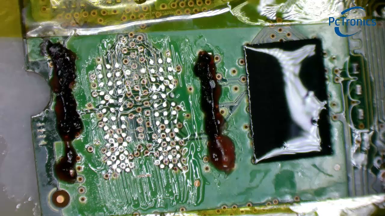 Ram DDR3 reballing - YouTube