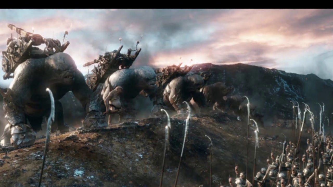 Azog's army - YouTube