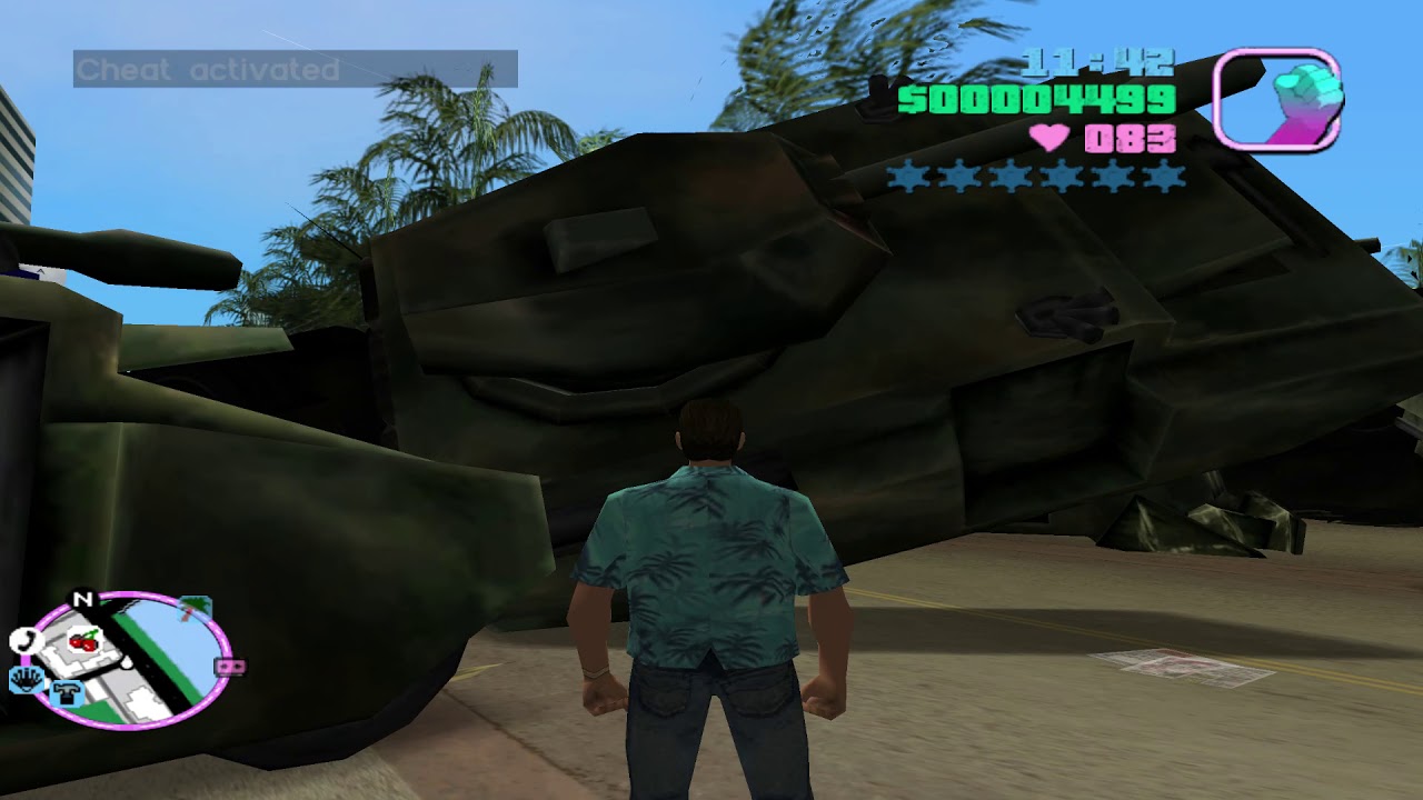 GTA Vice City - Spawning Tanks For 10 Minutes Straight - YouTube