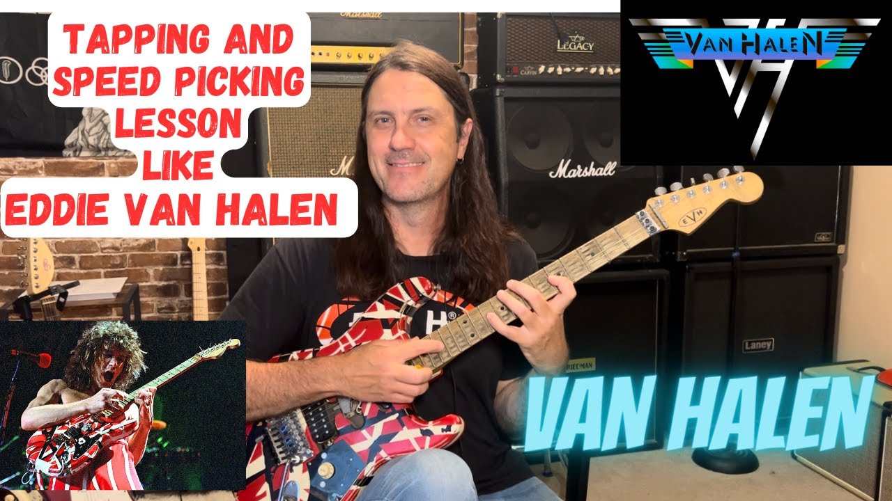 Van Halen Lesson - Tapping And Speed Picking Tips To Sound Like Eddie ...