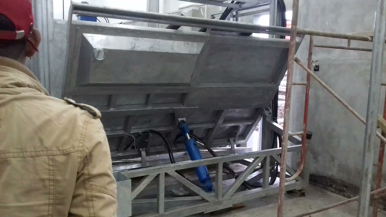 Rumah potong hewan restraining box mark 4 kapasitas sapi 1 ton - YouTube