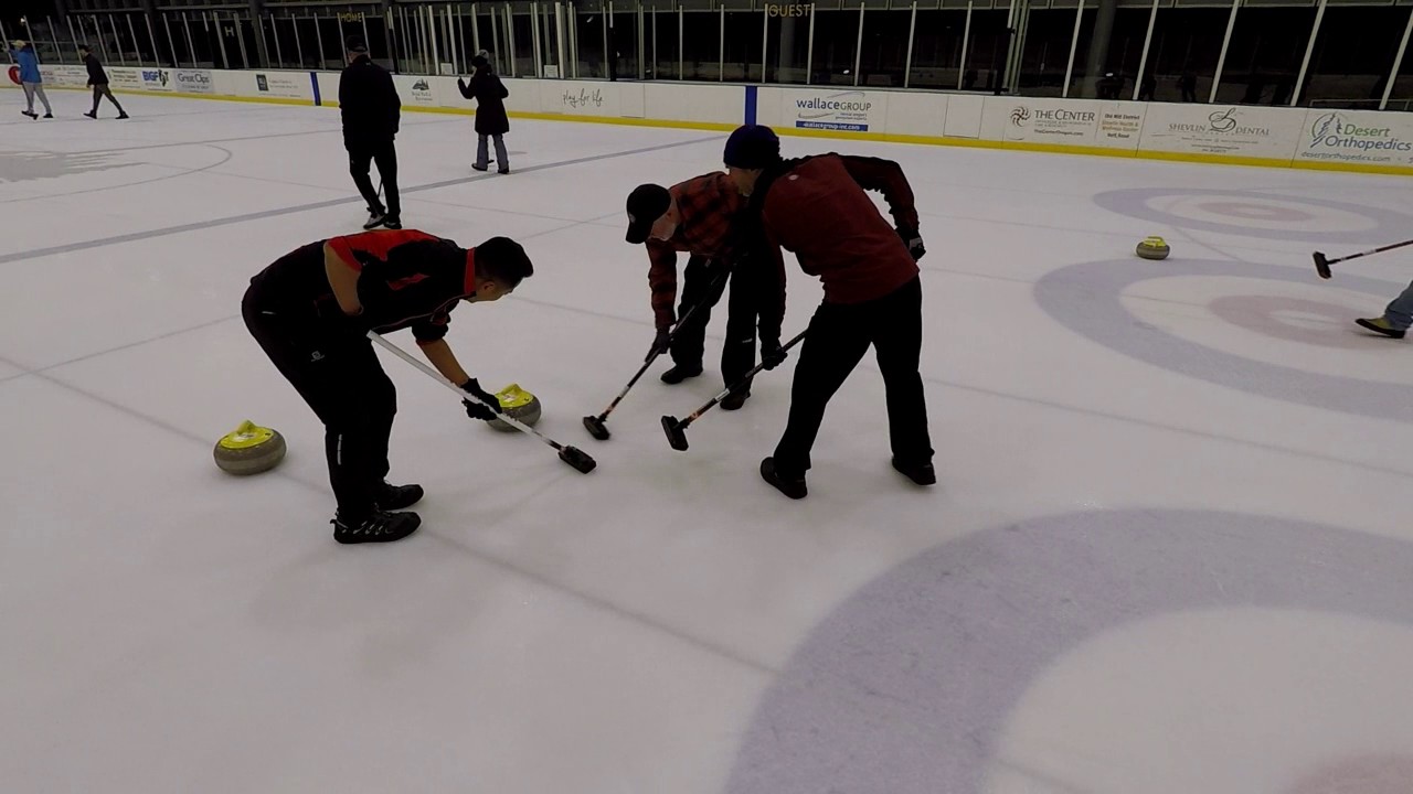 The Bend Curling Club - Saturday Night Curling! - YouTube