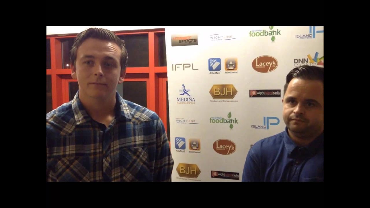 Wightlink Raiders TV interview Stephen Matthews & James Ions - YouTube