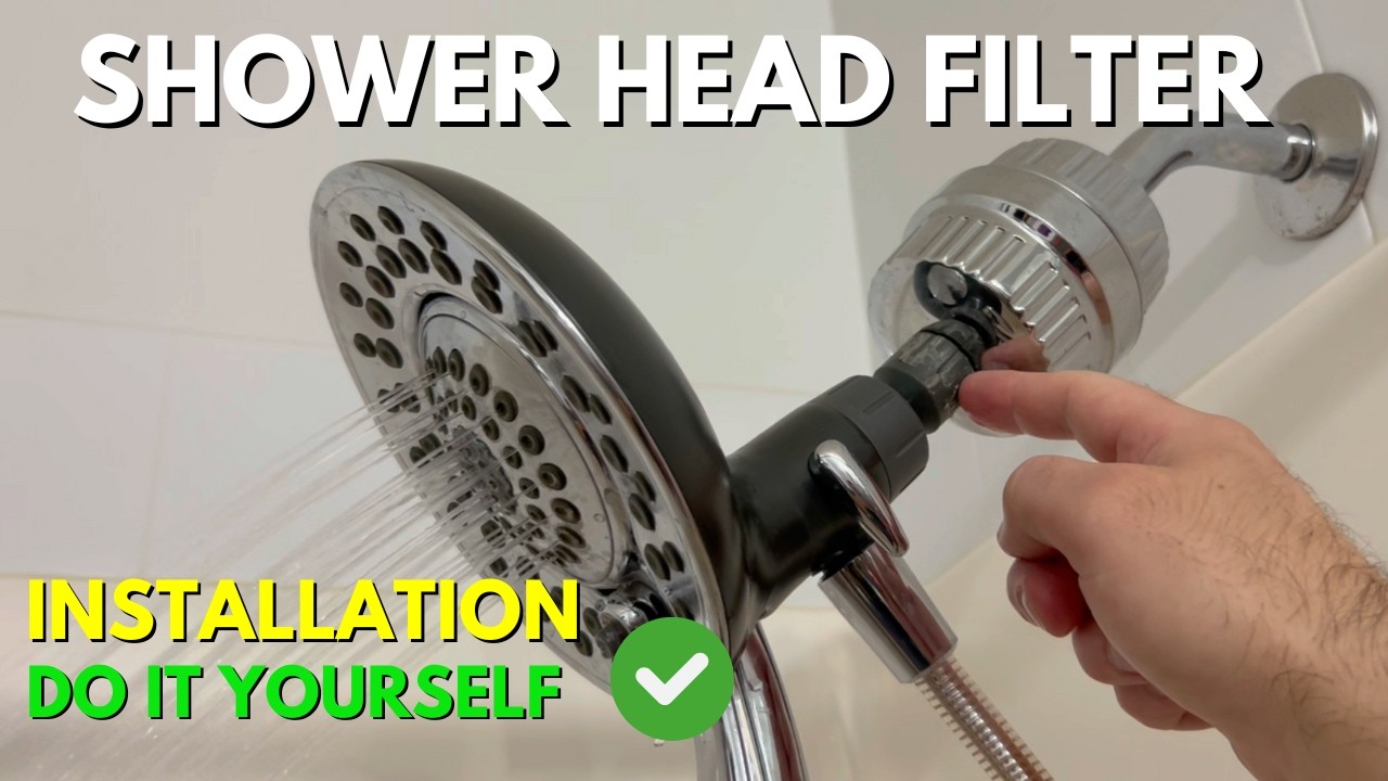 How to Install Cobbe Shower Head Filter 🚿 Do It Yourself 👷🏽 - YouTube