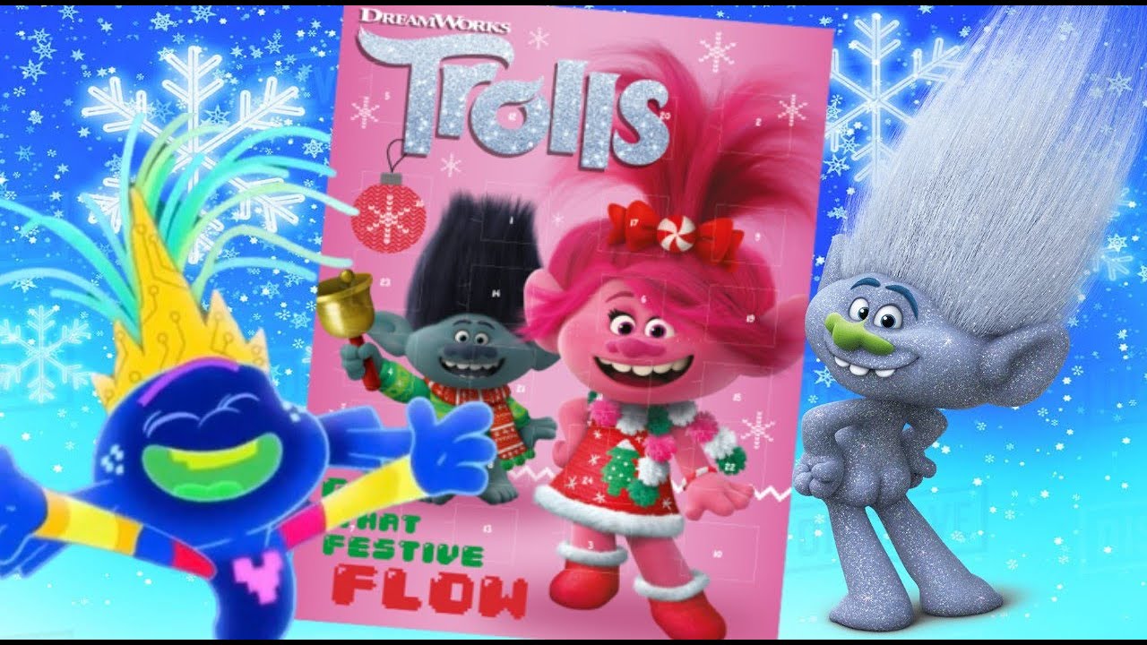 Merry Christmas! ️🔥 TROLLS CHRISTMAS CALENDAR 💜 DEC 23 - YouTube