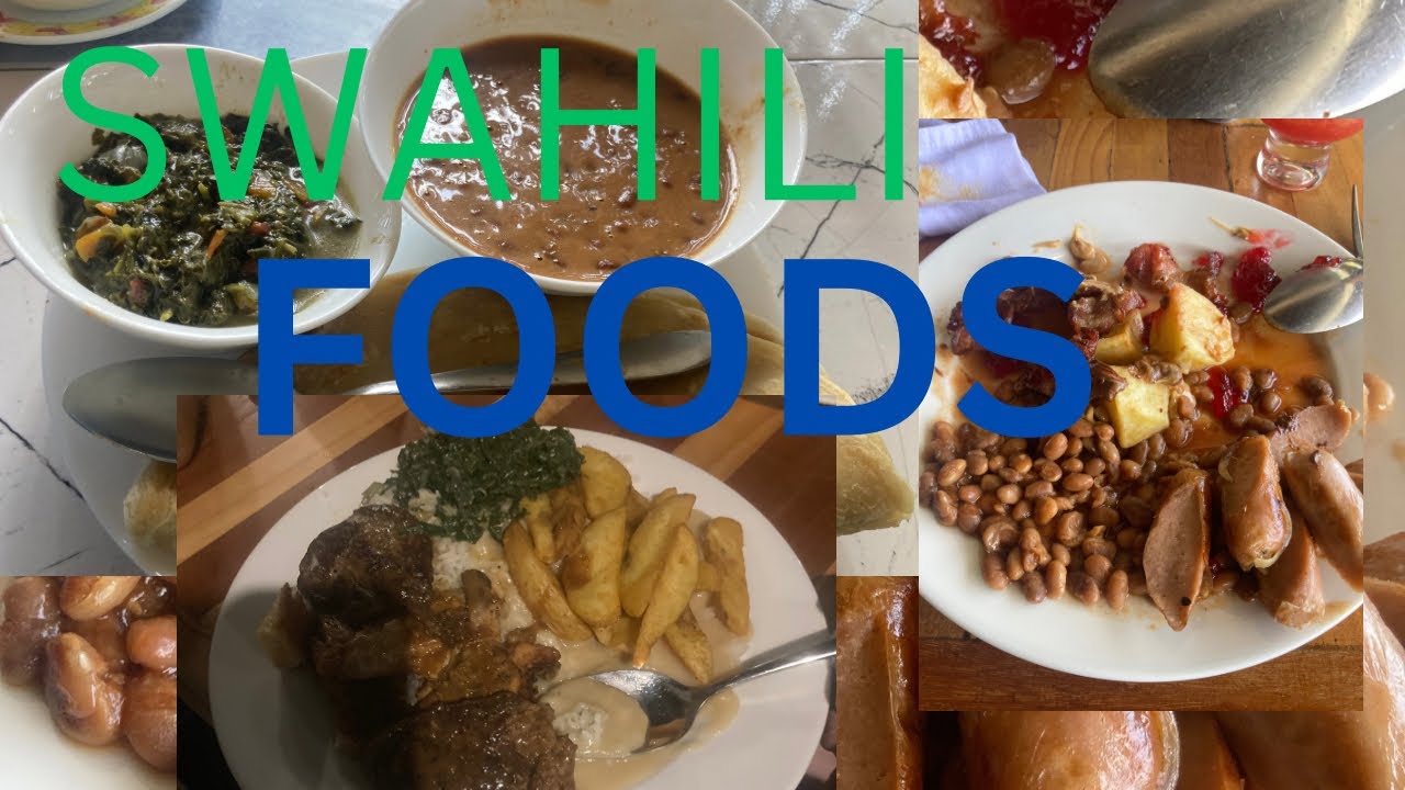 Having swahili foods in Watamu for lunch - YouTube