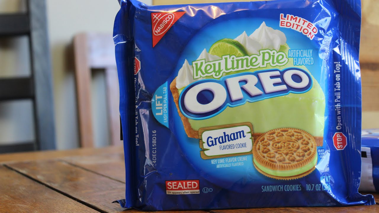 Key Lime Pie Oreo Review [114] - YouTube