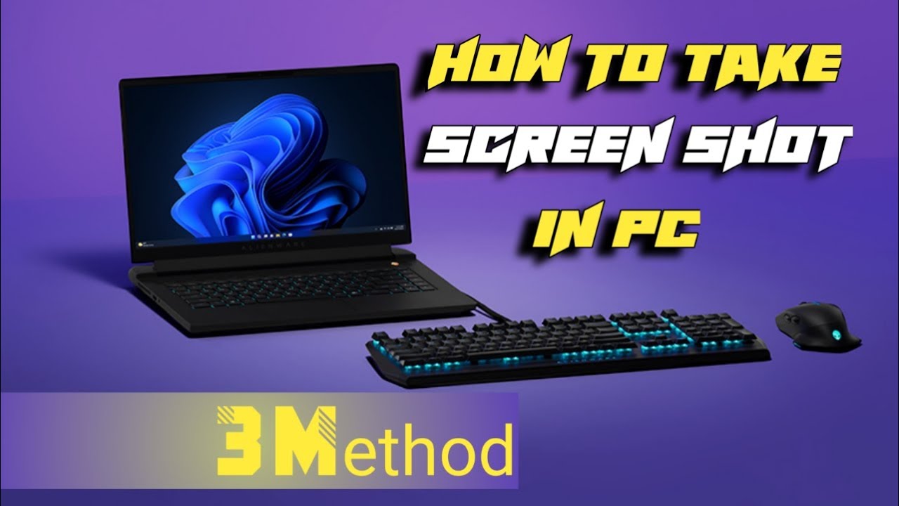 How to take Screen Shot in pc || #smartsolution - YouTube